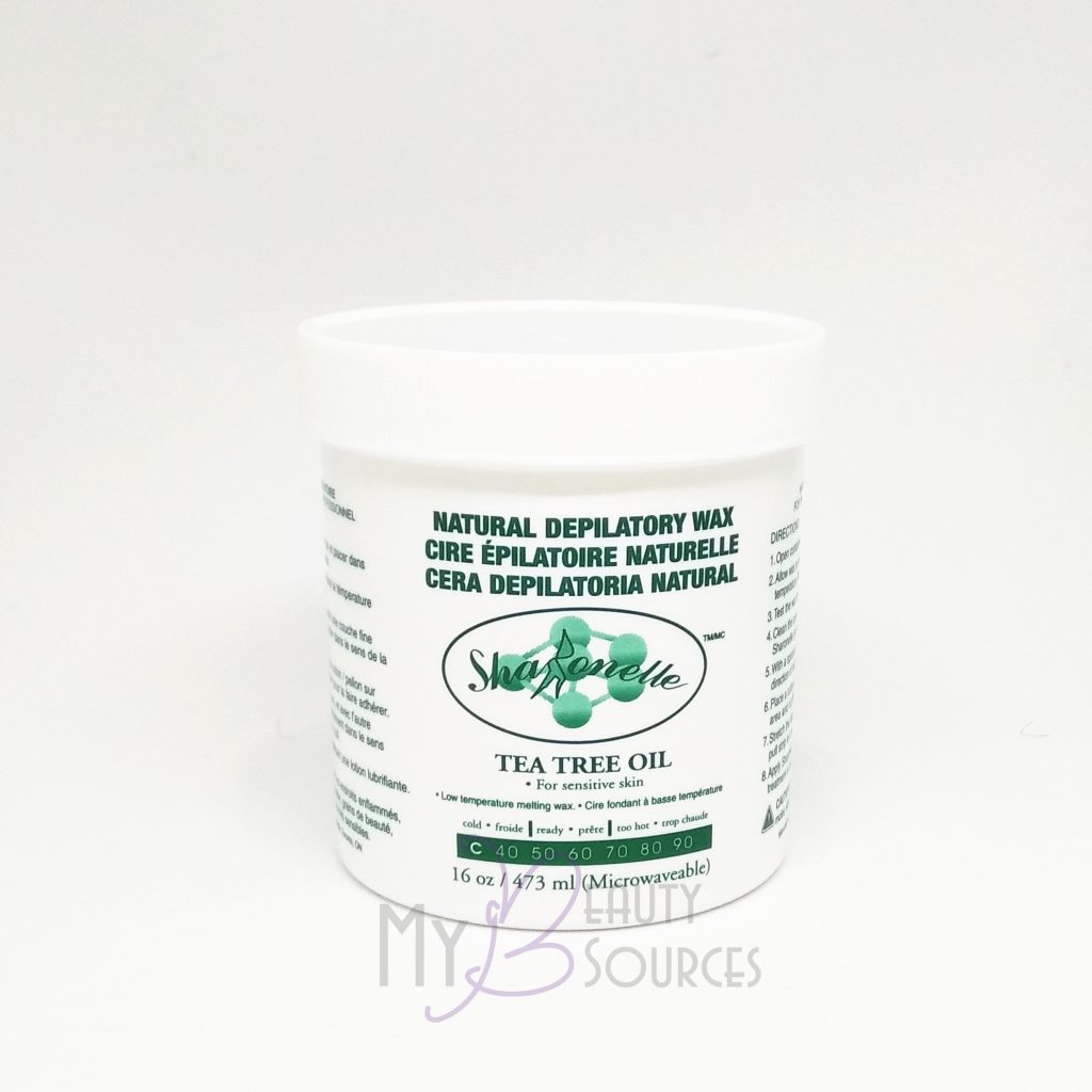 Sharonelle Tea Tree Wax 16oz Microwave - MyBeautySources