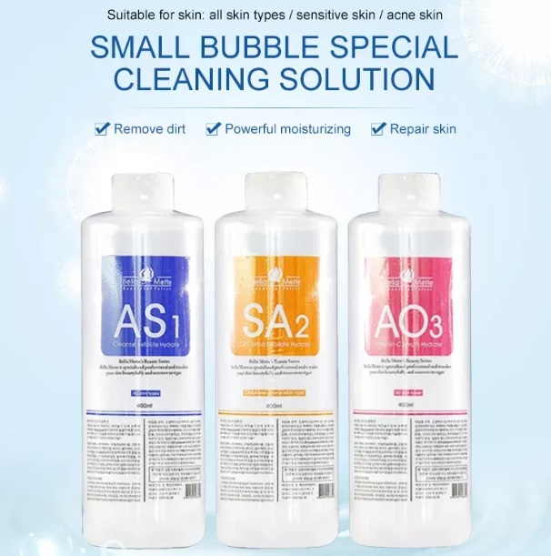 Aqua Peeling (Hydra Facial) Solutions - AS1 SA2 AO3 400ml - MyBeautySources