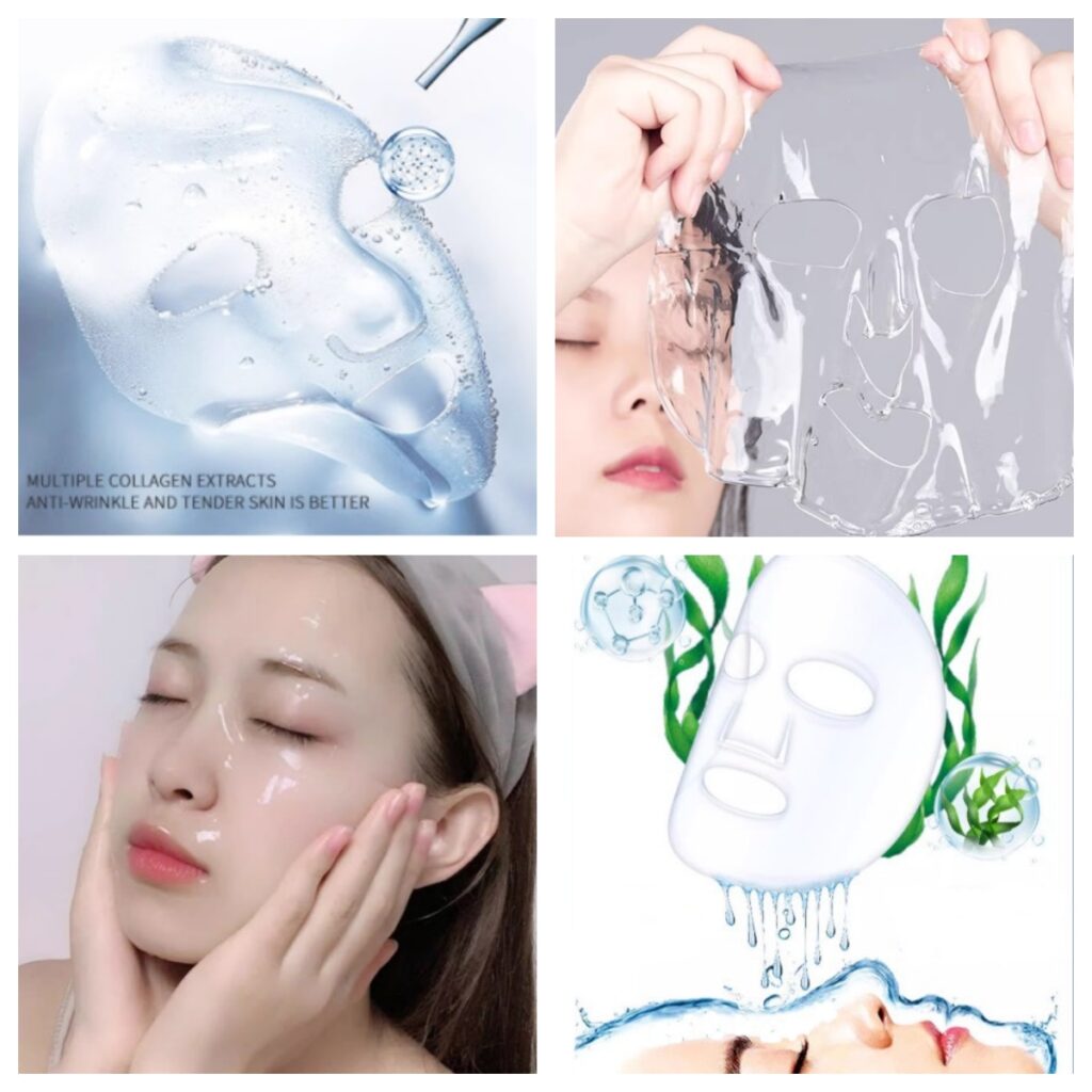 Wellbeing Premium Crystal Seaweed Collagen Gel Mask - MyBeautySources